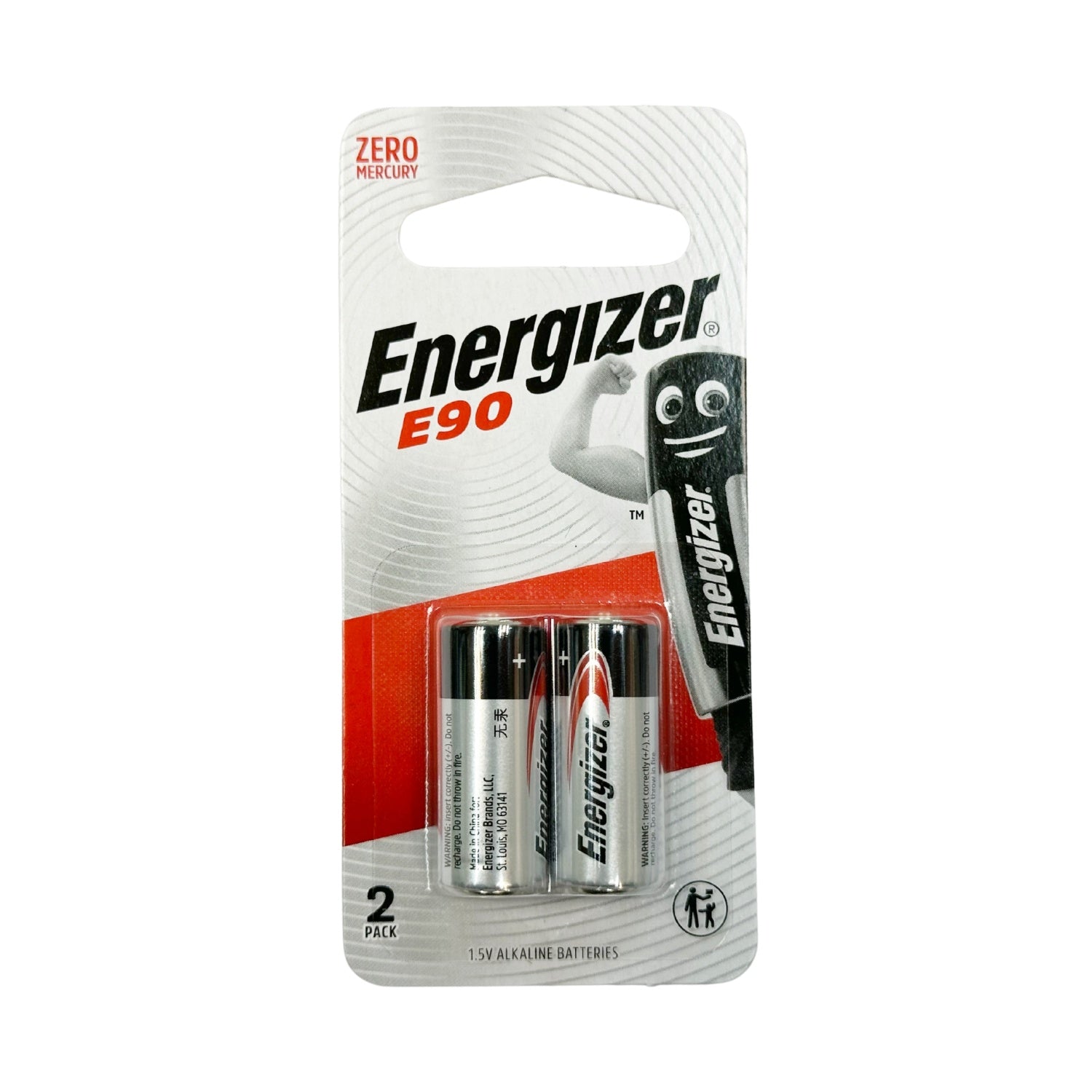 Energizer 勁量 - E90 (N LR1) 1.5V 鹼性電池 (兩粒裝) – 電池新一代